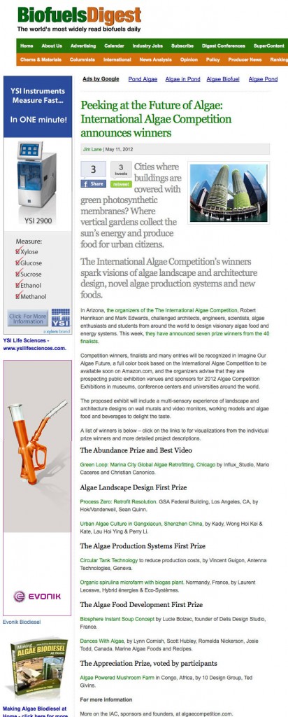 International Algae Competition